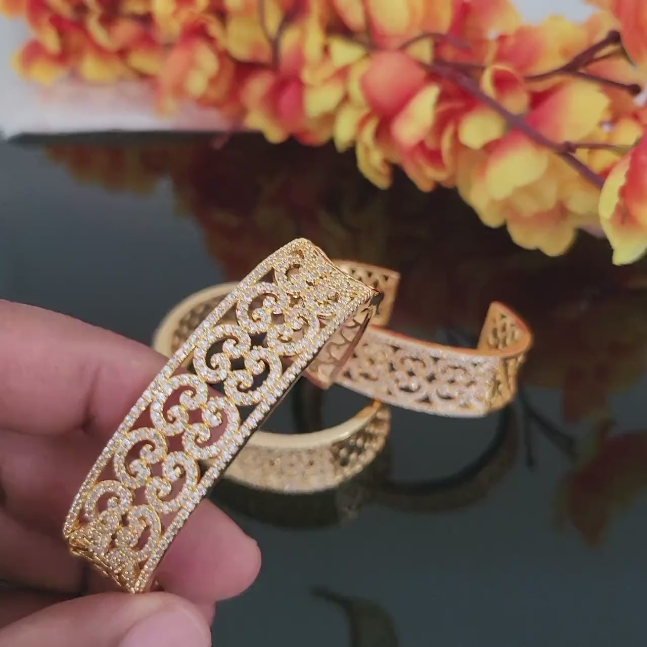 Open bangles design store